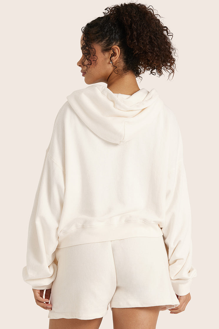 LIGHTWEIGHT SWEATS CLASSIC VINTAGE SWEAT SHORTS - BLANC – SET ACTIVE